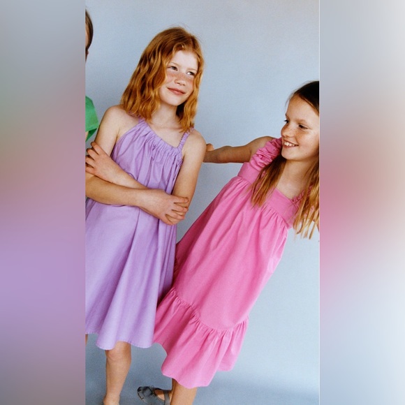 Zara | Dresses | Nwt Zara Girl Elasticized Cut Out Dress | Poshmark